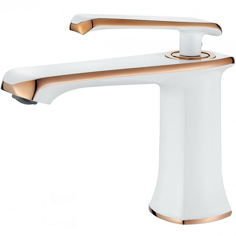 Смеситель для раковины Gerhans K21 K11021W белый