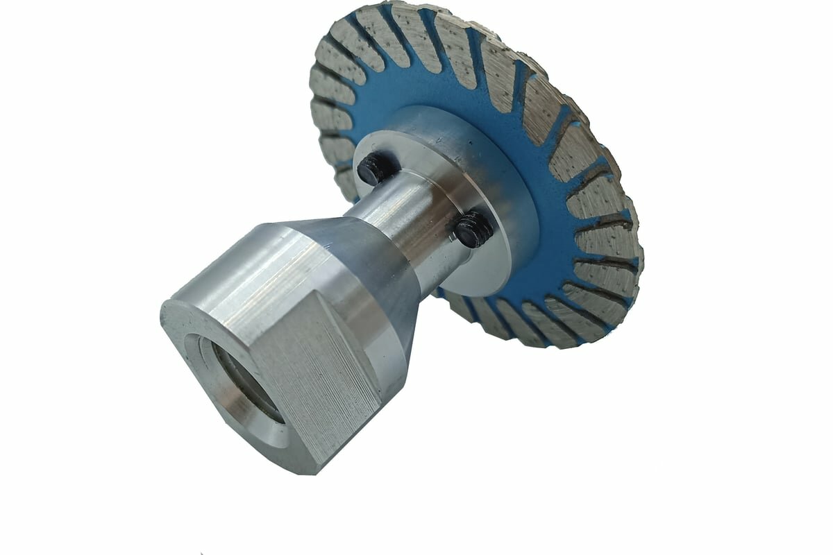 TRIO-DIAMOND FHQ440 Диск алмазный отрезной Турбо с фланцем 50 мм М14 для резки металла