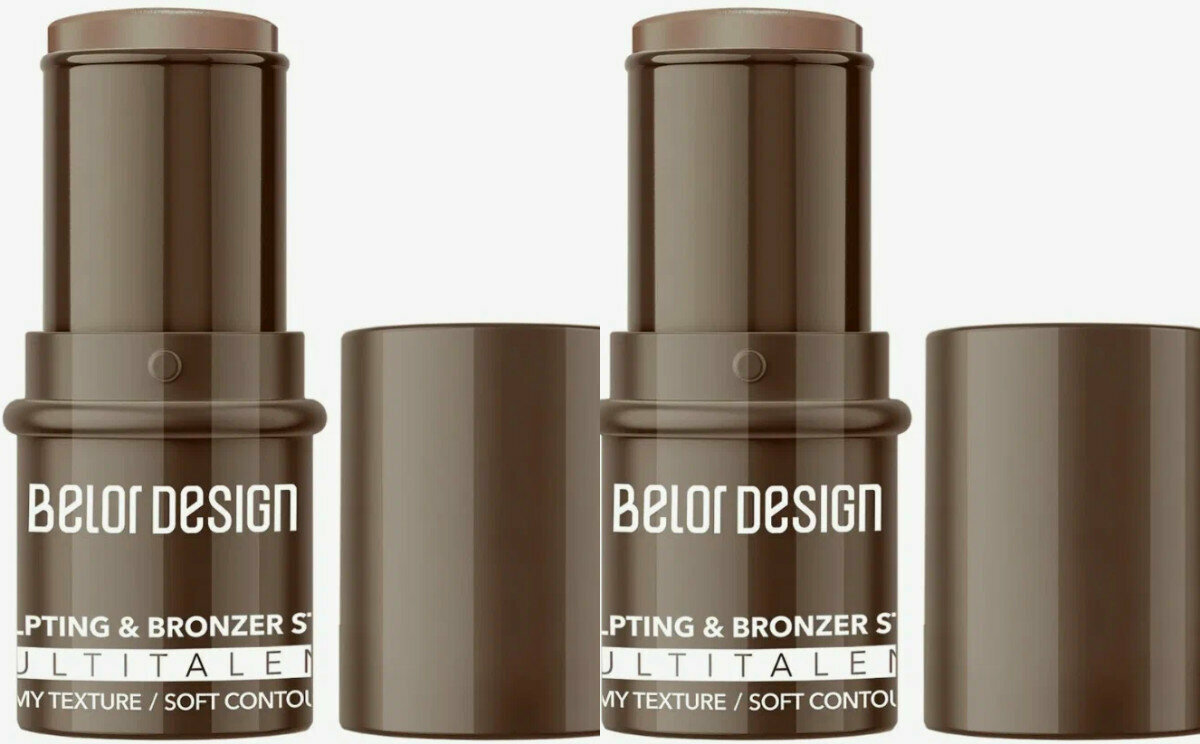 Стик-скульптор для лица BelorDesign Multitalent, тон 1, 7,1 гр, 2 шт.