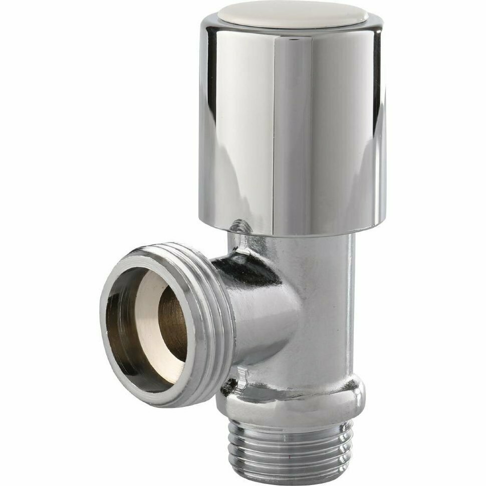 Вентиль ITAP компактный для стиральных машин хромированный 1/2"х3/4"