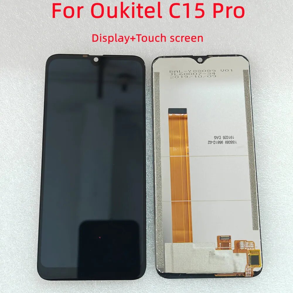 Дигитайзер для Oukitel C15 Pro, ЖК-дисплей и сенсорный экран, модуль дисплея в сборе, аксессуары для Oukitel C15 Pro