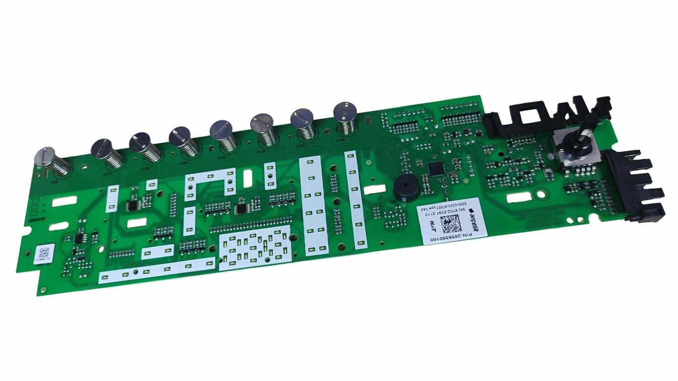 Модуль индикации для стиральной машины BEKO (беко) 2856550100, 2487801020 (2487801000)