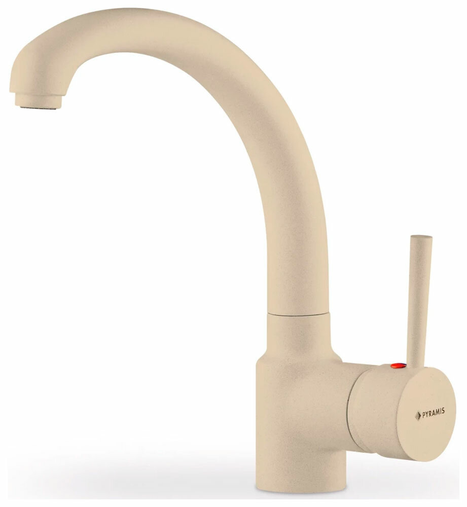 Кухонный смеситель Pyramis ARMONICA, латунь/шампань (090910201)