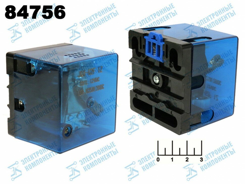 Реле =12V 120A/250V JQX-62F/1Z