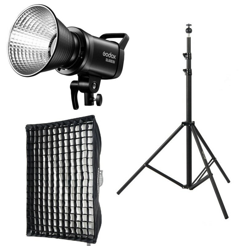 Комплект студийного освещения Godox SL60IIBi sunny room studio kit