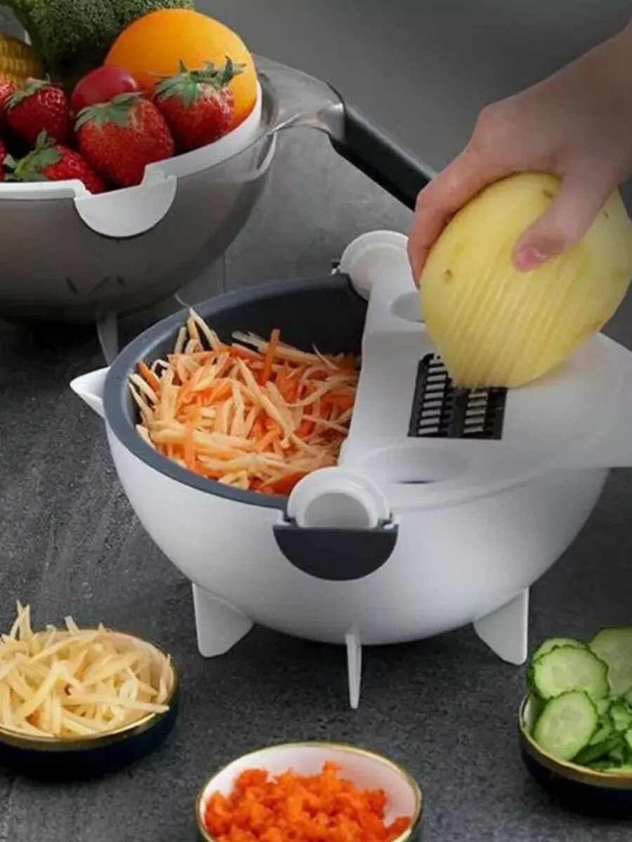 Вращающаяся овощерезка