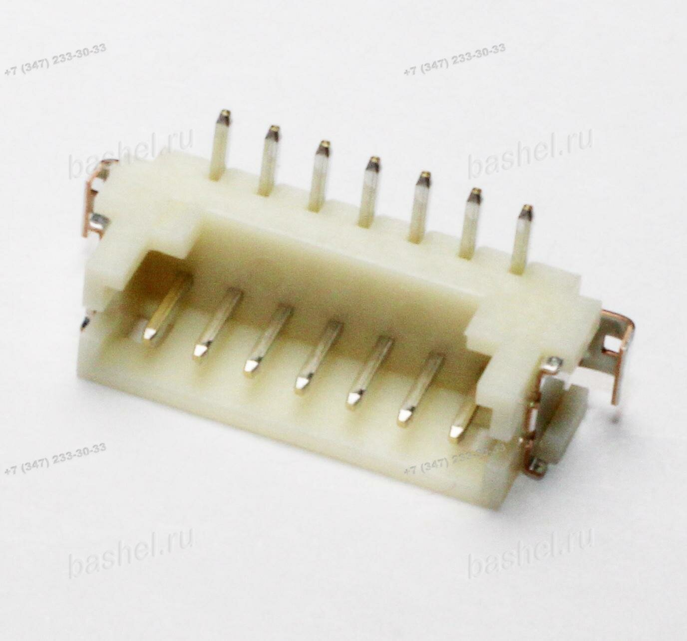 DF13C-7P-1.25V(21), Разъем на плату, Hirose Electric Co Ltd, шаг 1,25 мм (SMT)