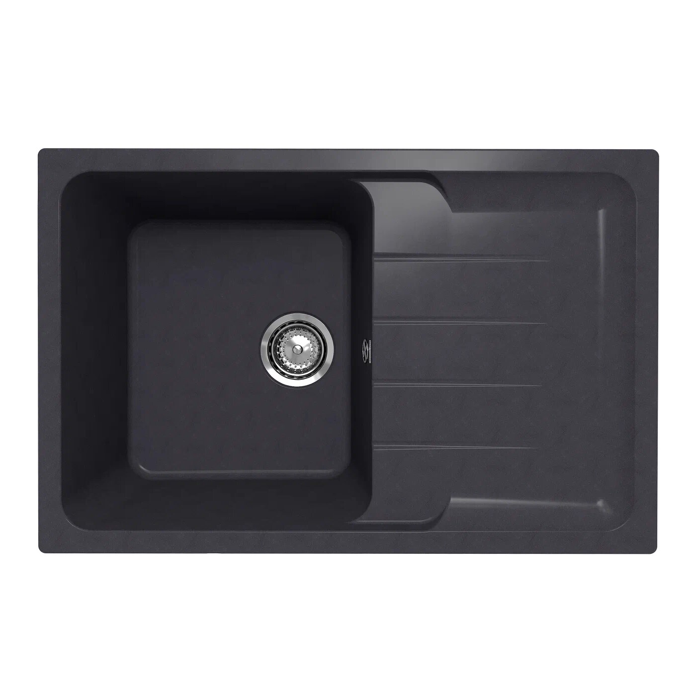Кухонная мойка Ulgran Quartz 78x51 см Gerda 780-08 кварцевый композит, космос