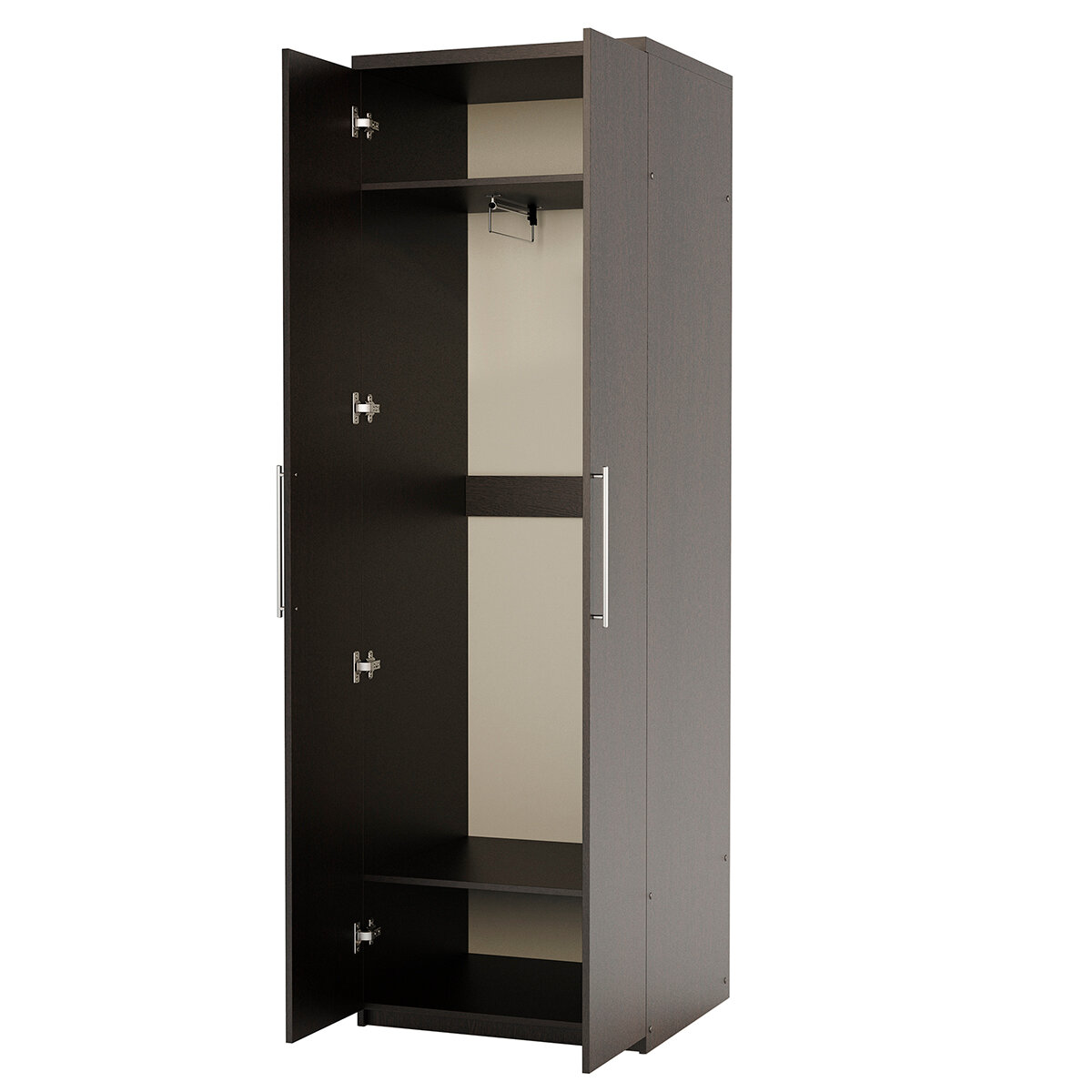 Шкаф для одежды Мелодия МШ-21, в прихожую, 90х45х240 см, венге