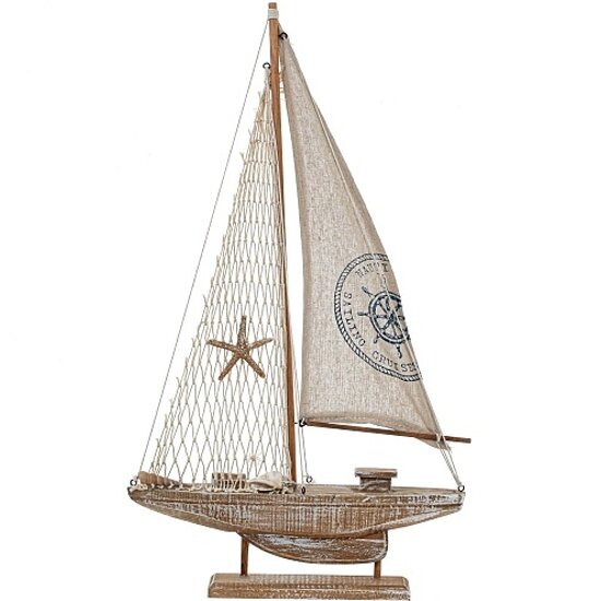 Изделие декоративное Remeco Collection ТОП гифт "Корабль", 32,5х5,5х55,5 см (800464)