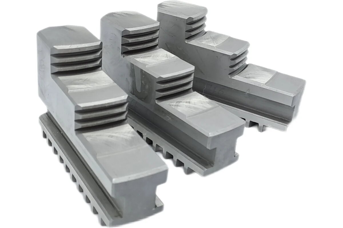 TORNERI Кулачки прямые к патрону токарному ф250 3-х кул. шаг 9 мм, ширина 28 мм, паз 12 мм 045676 упак. 3 шт