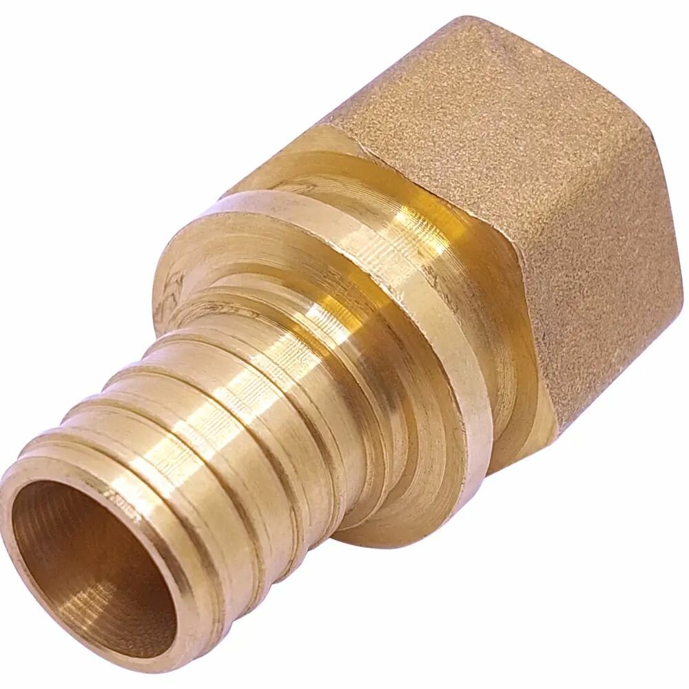 Переходник 1/2"x16 мм ВР латунь