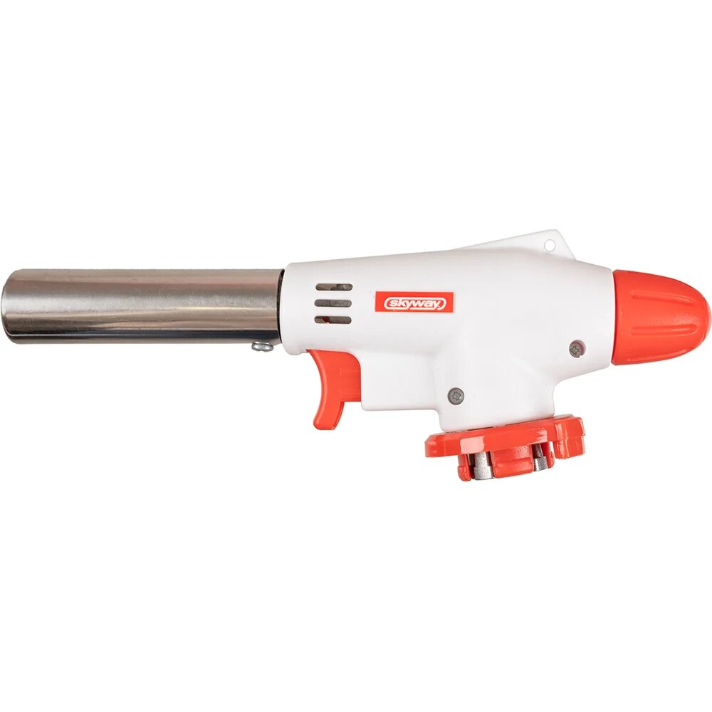 Горелка газовая на цанговый баллон с пьезоподжигом SKYWAY 1002 S11901002