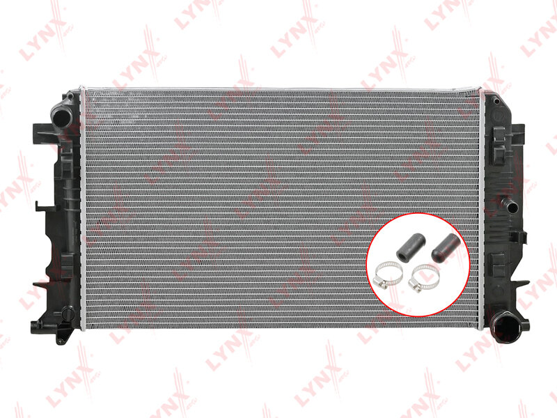 Радиатор охлаждения (технология пайки) LYNXauto RB-2277. Для: MERCEDES Мерседес-BENZ Sprinter(Спринтер) 906 / 907 1.8-3.5, 2.1-3.0 CDI 06>, VW Фольксв