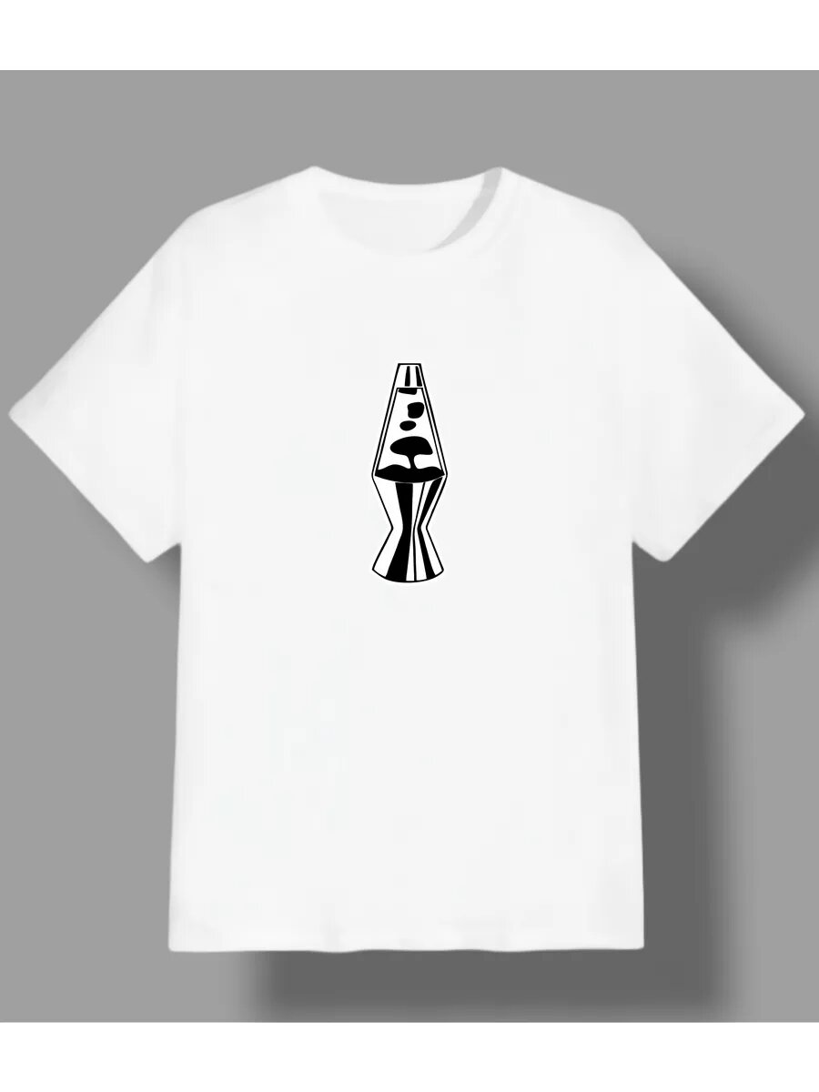 Футболка лава лампа арт