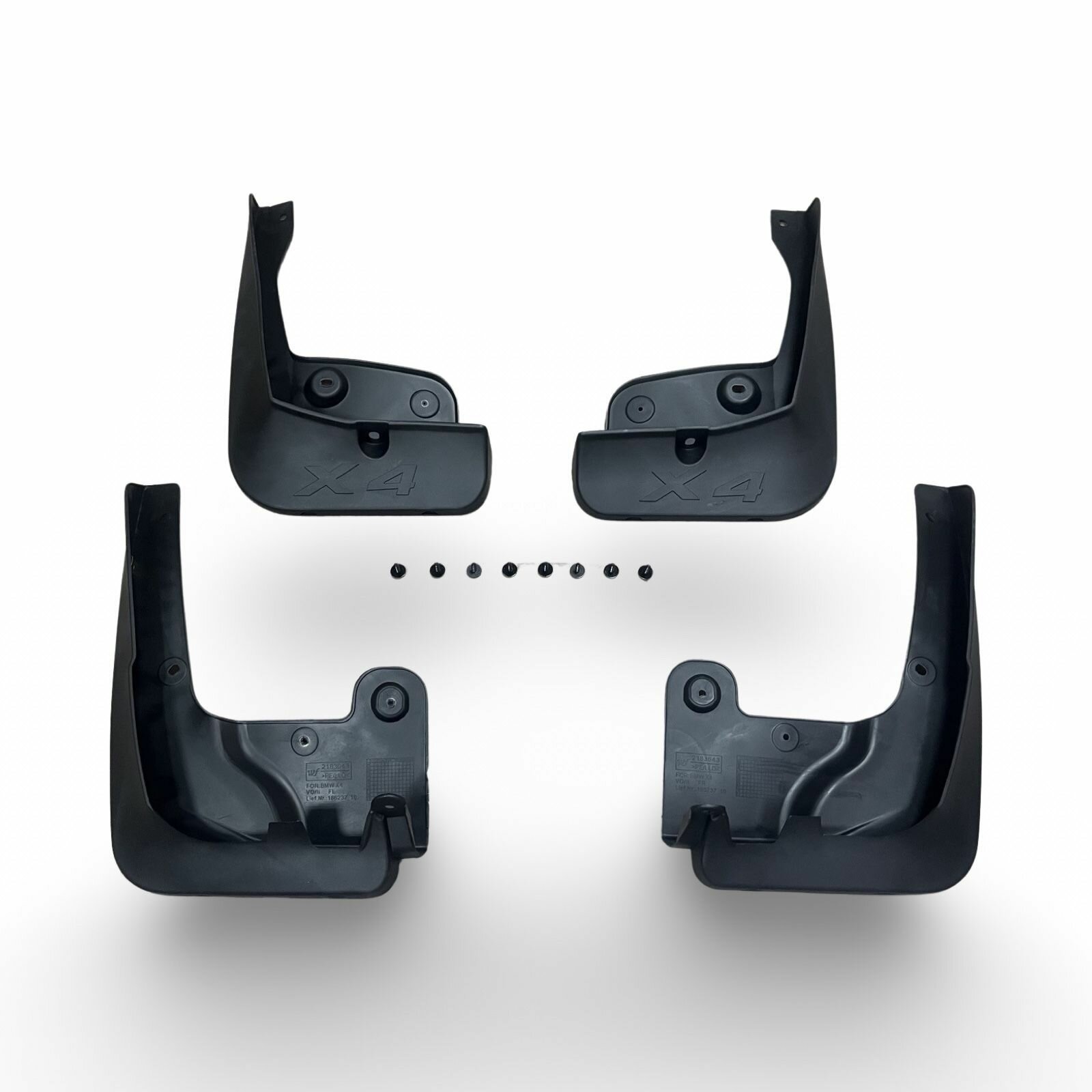 BMW X4M (F26) 2014-2018 Оригинальные брызговики OEM (комплект из 4шт)