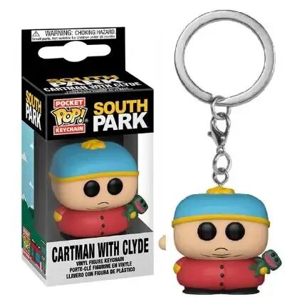 Funko POP брелоки South Park Cartman with clyde