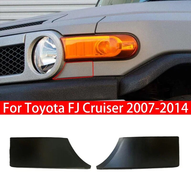 Решетка переднего бампера Toyota FJ Cruiser 2007-2014, правая, цвет: 1x