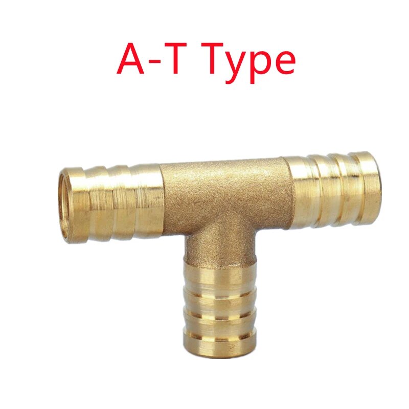 Латунные фитинги для труб 4-16 мм 5mm, A-T Type