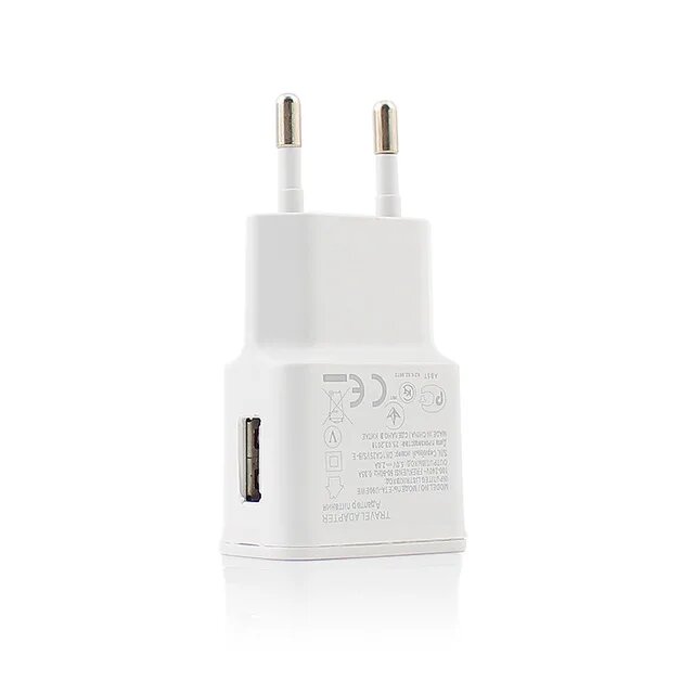 Зарядное устройство USB для телефона 5 В, 2 А, 1 2 USB-порта, адаптер для зарядки телефона, дорожный блок питания с европейской вилкой для Iphone, Samsung, Huawei, Xiaomi, Xiaomi ONE Port W