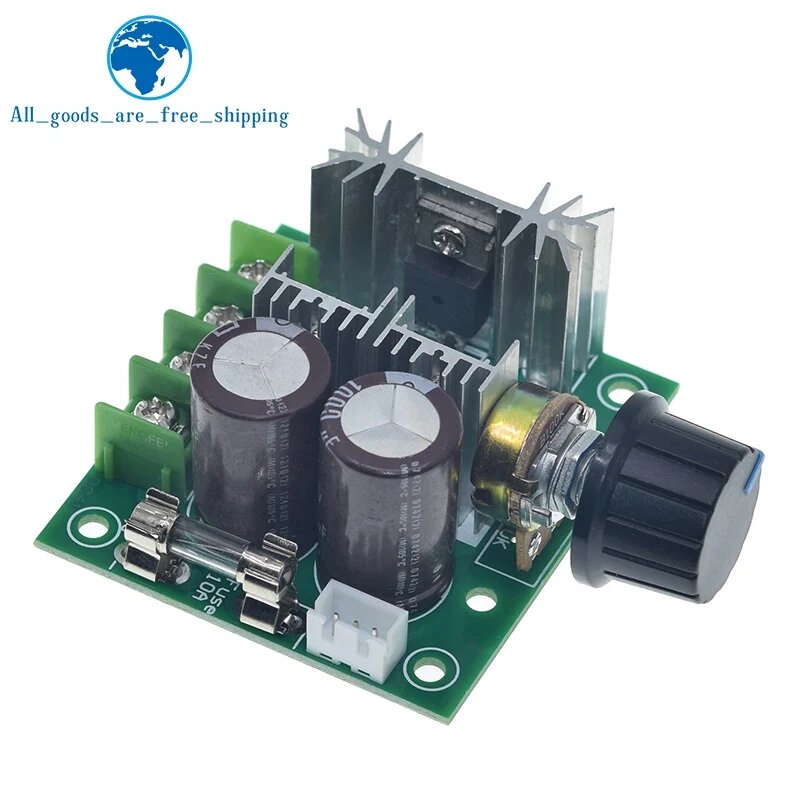 Регулятор скорости двигателя ШИМ GREATZT 12-40В 10А