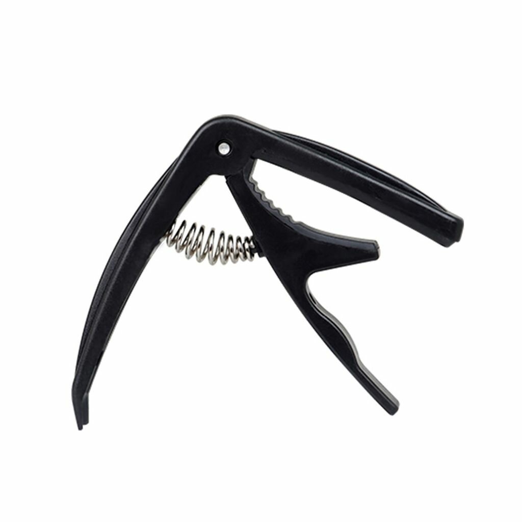 Каподастр для укулеле, черный