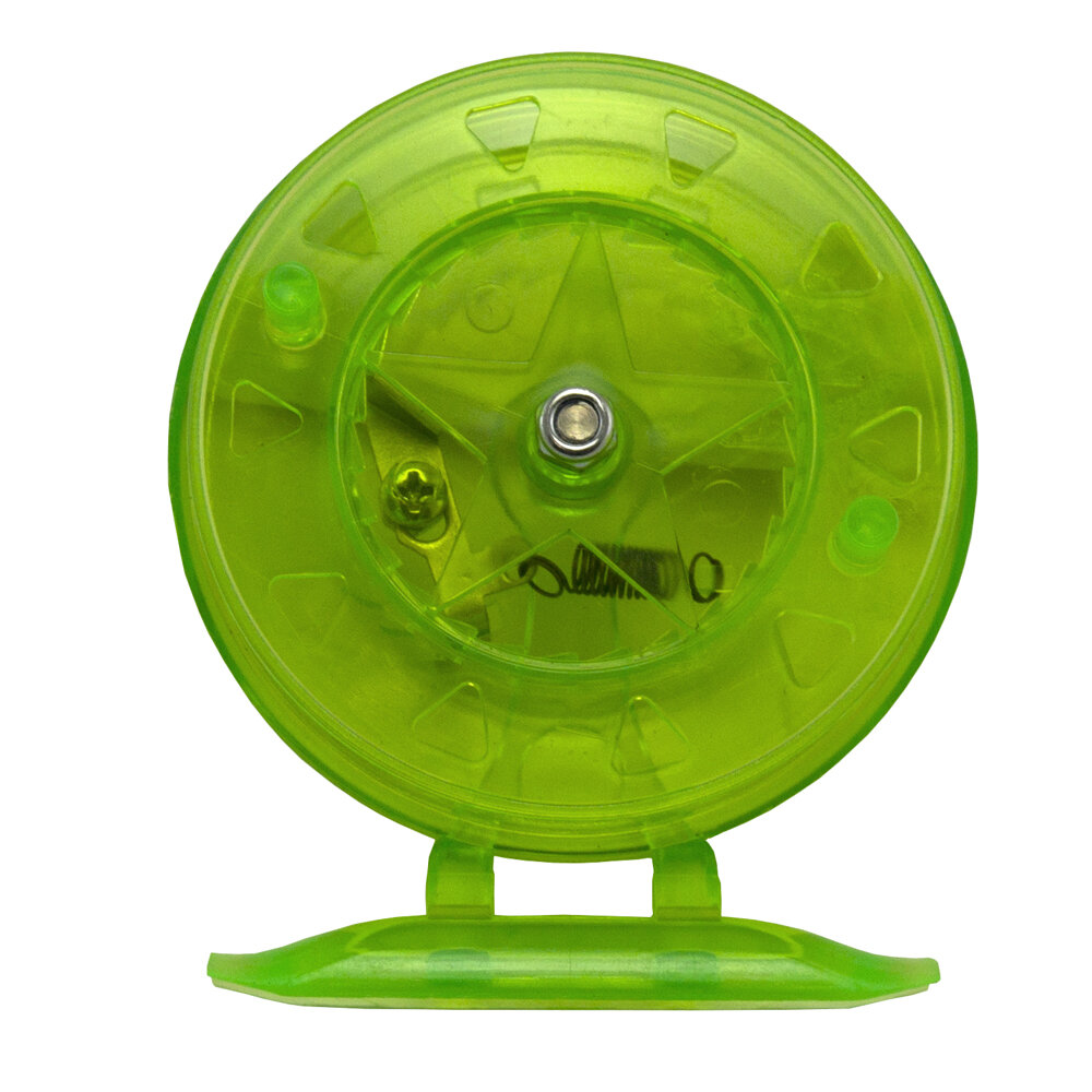 Зимняя катушка Сталкер, проводочная 65 Green 4шт