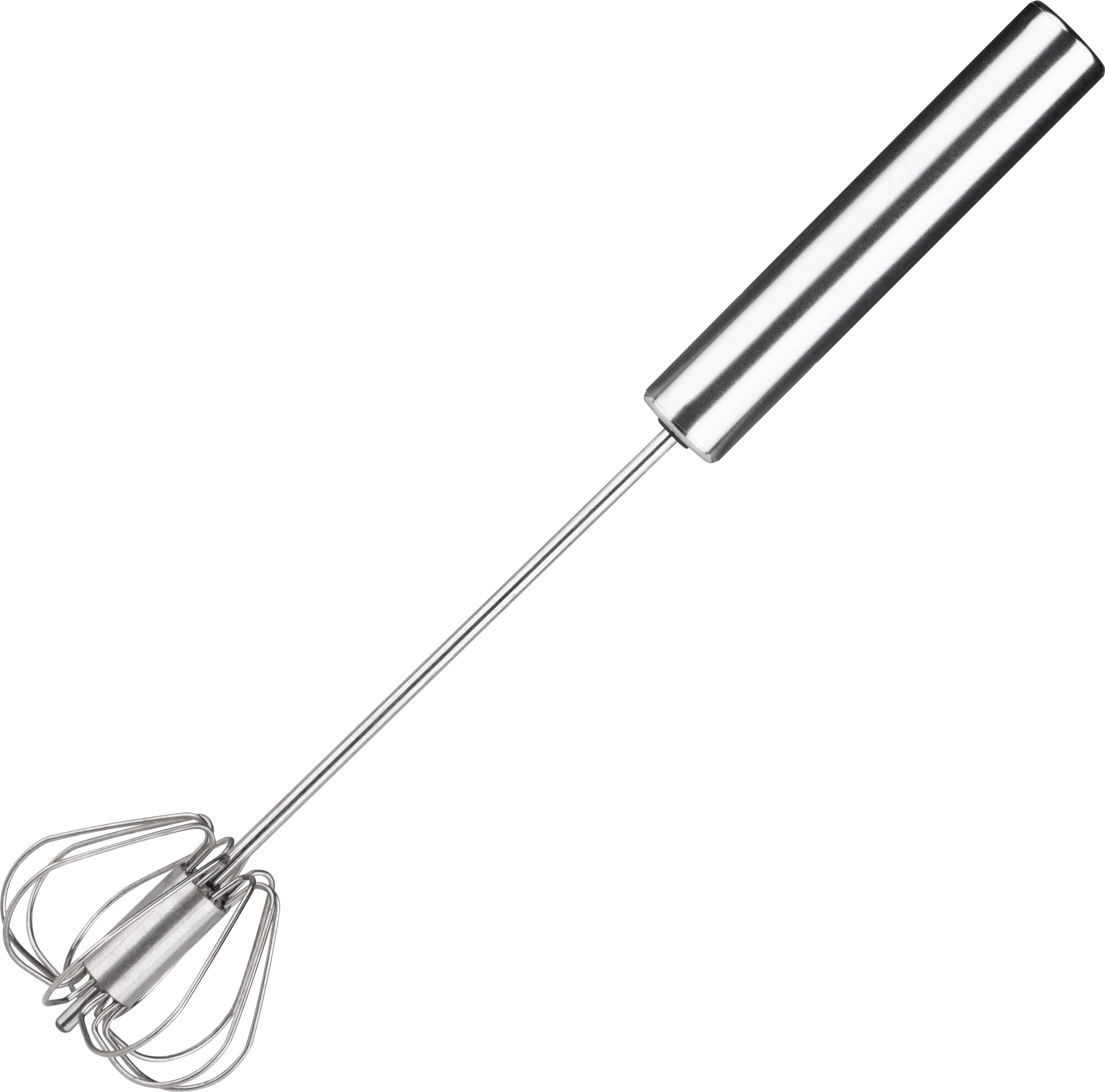 Полуавтоматический венчик для взбивания NIMBUS из нержавеющей стали, размер: 25.5*5.8 см