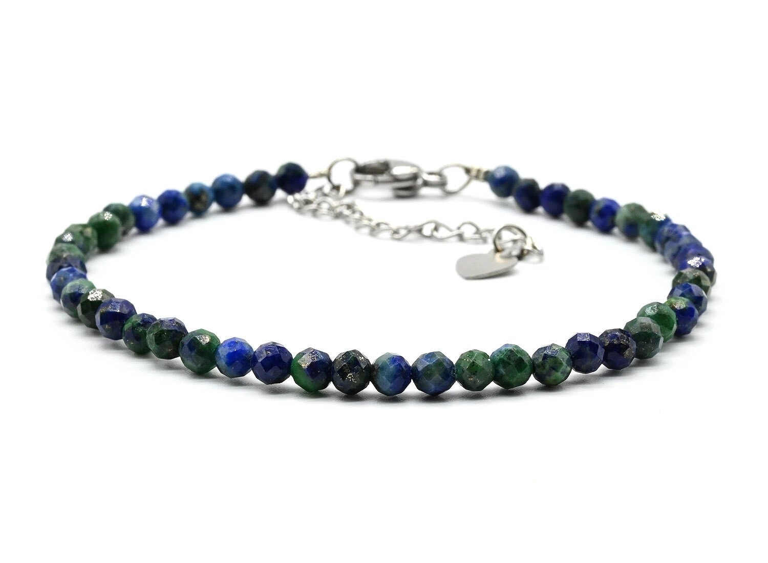 Браслет, азурмалахит