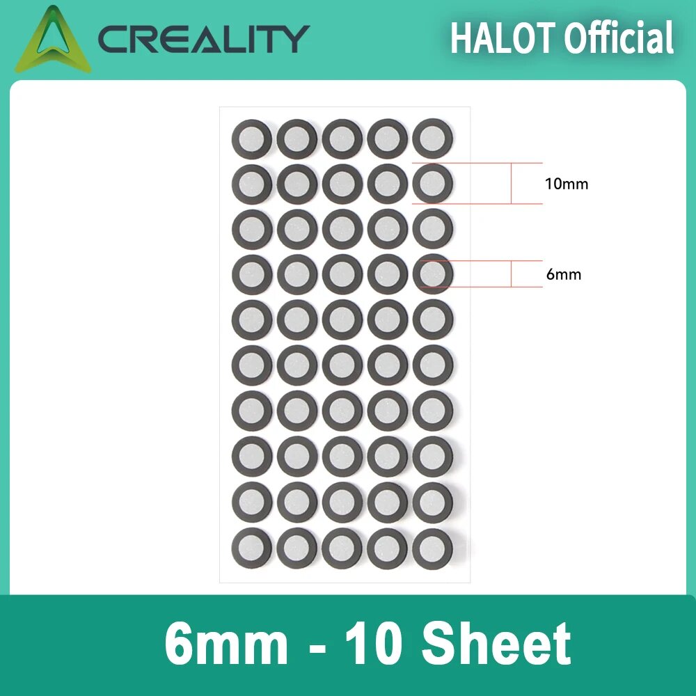Creality 3/6 мм Маркеры для 3D-сканирования 6mm - 10 Sheet