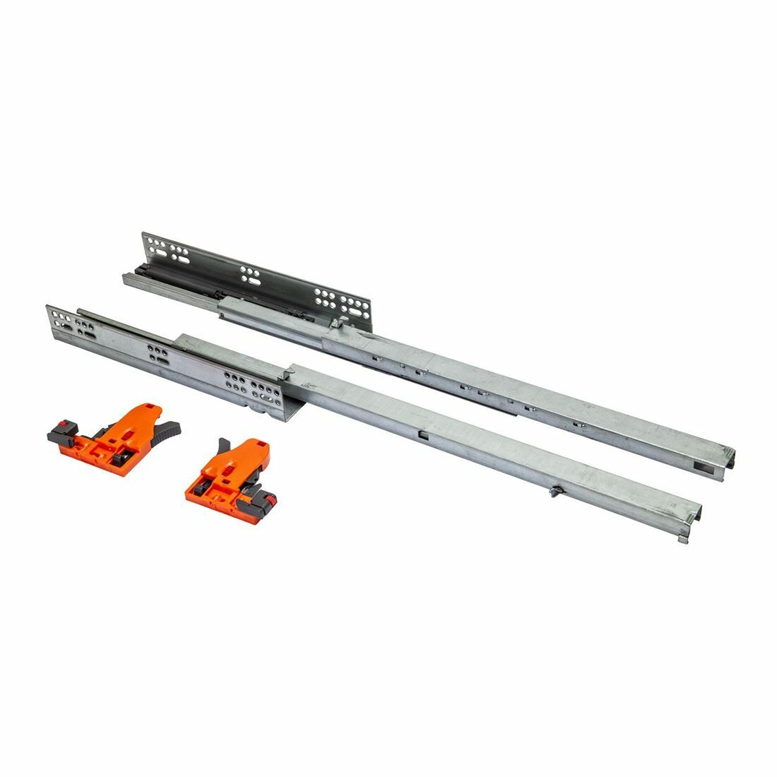 3D Направляющие для выдвижных ящиков cкрытого монтажа для выдвижных ящиков L-300, с системой плавного закрывания, до 40кг, ДСП 16-18ммект