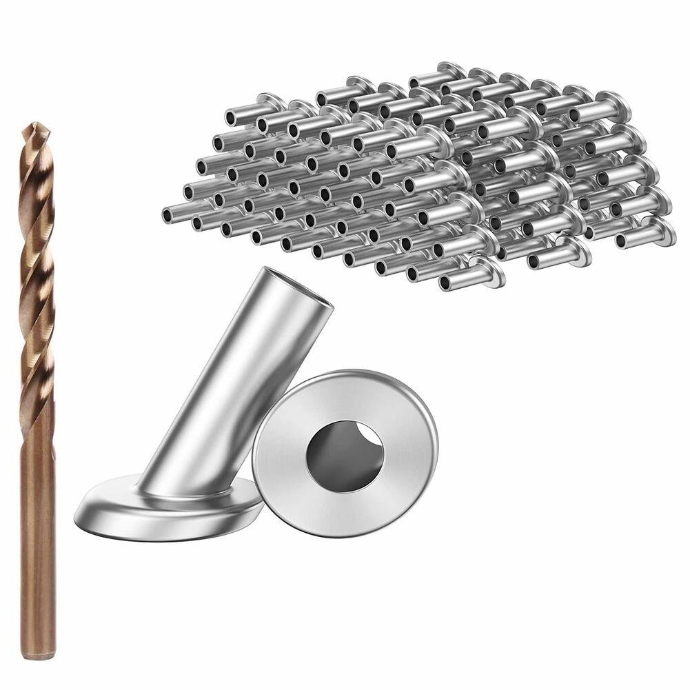 40 шт. защитных гильз со скошенным углом, перила из дерева для лестницы с тросом 1/8, 30 градусов