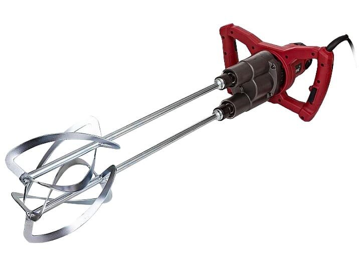 Строительный миксер Number One EM1600-2 (1600 Вт, два шнека в комплекте)