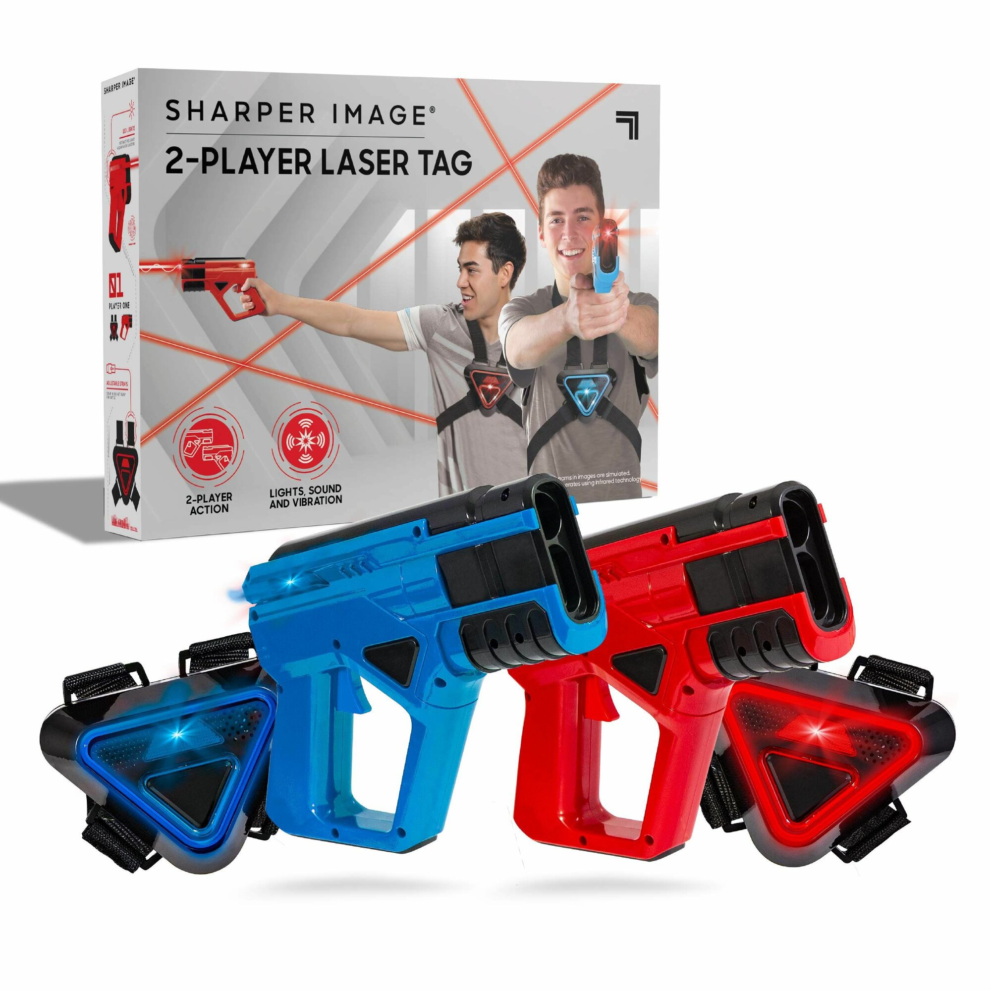Armogear Sharper Image 2 -Player Laser Tag/ Суперкрутой Набор Электронного Оружия Для Детей Детский，игрушечный пистолет