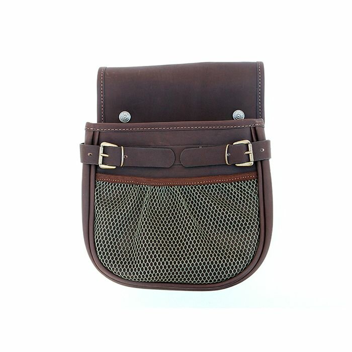 Патронташ поясная стендовая сумка натуральная кожа ХСН
