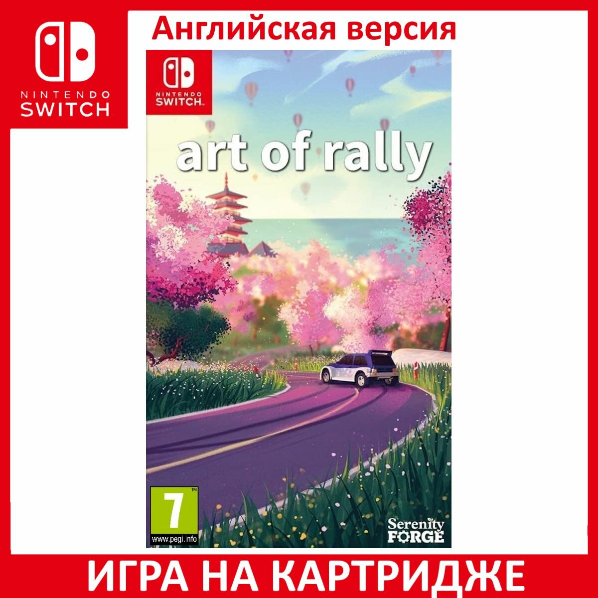 Игра Art of Rally Deluxe Edition Switch Картридж на Nintendo Switch Английская версия