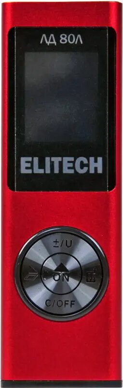 Дальномер лазерный Elitech ЛД 80Л, 80 м