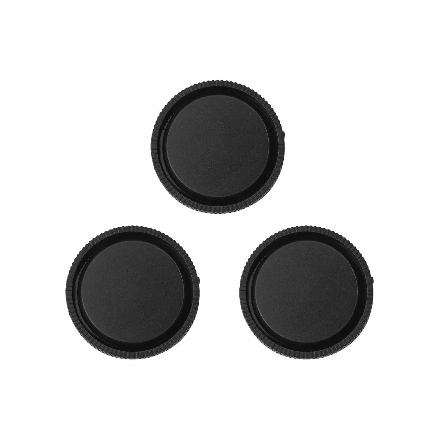 Крышки объективов SHOTEN черные, Rear Nikon Z, 3 Packs