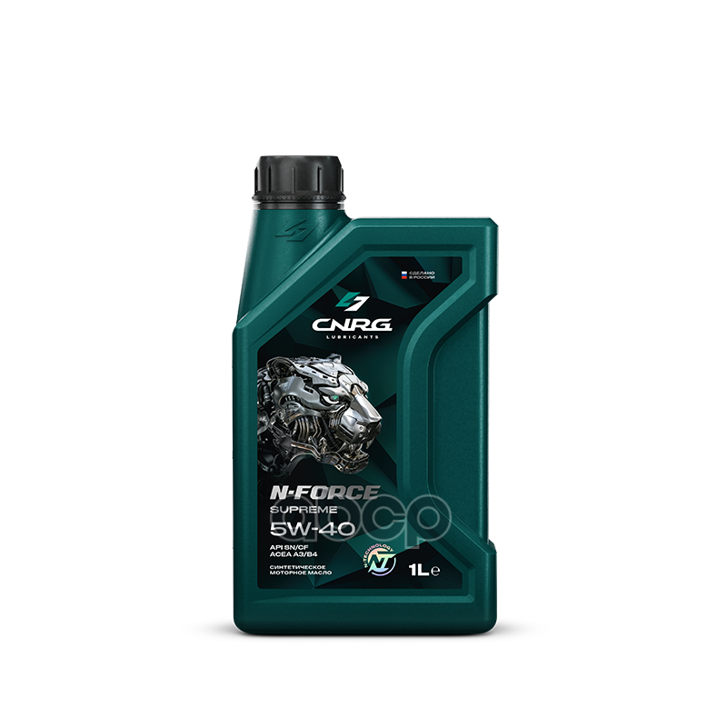 Масло Моторное N-Force Supreme Sn/Cf/A3/B4 5W40 Синт.1л Cnrg C.N.R.G. арт. CNRG-261-0001
