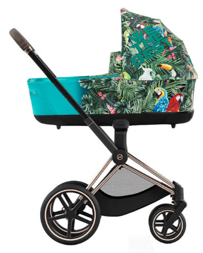 Коляска для новорожденных Cybex Priam IV FE DK WE THE BEST rose gold