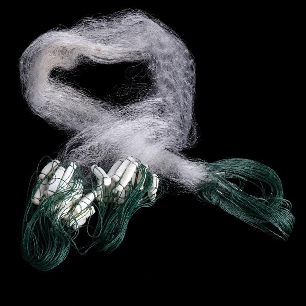 Заброшенная Сеть Рыболовная Сеть Ручная Заброшенная Сеть Наружный Бросок Улов Рыболовная Сеть Жаберная Сеть