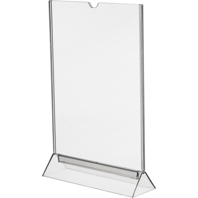 Подставка настольная выбор есть менюхолдер А4, 2 стороны, разборная, пластик (02080.00)