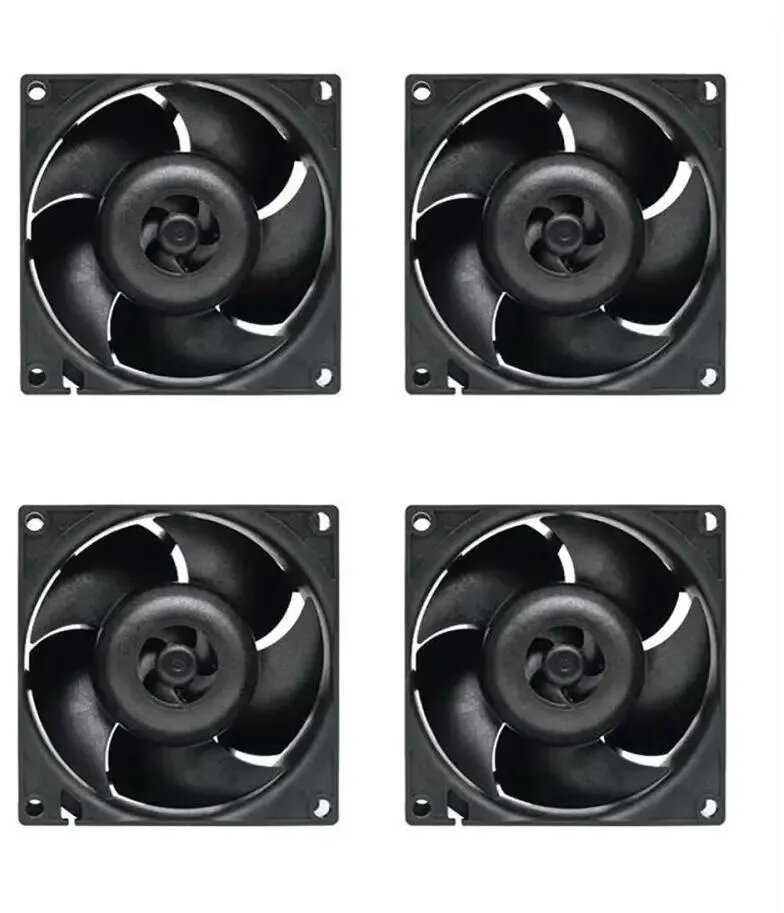 Вентилятор ARCTIC COOLING S8038-7K, 80мм, Ret