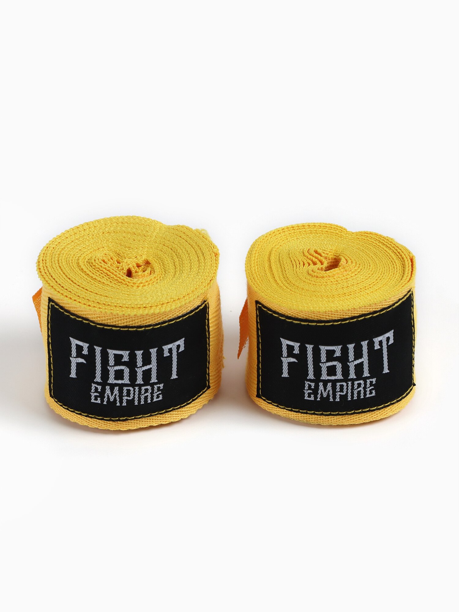 Бинты боксёрские FIGHT EMPIRE, 5 м, эластичные, жёлтые