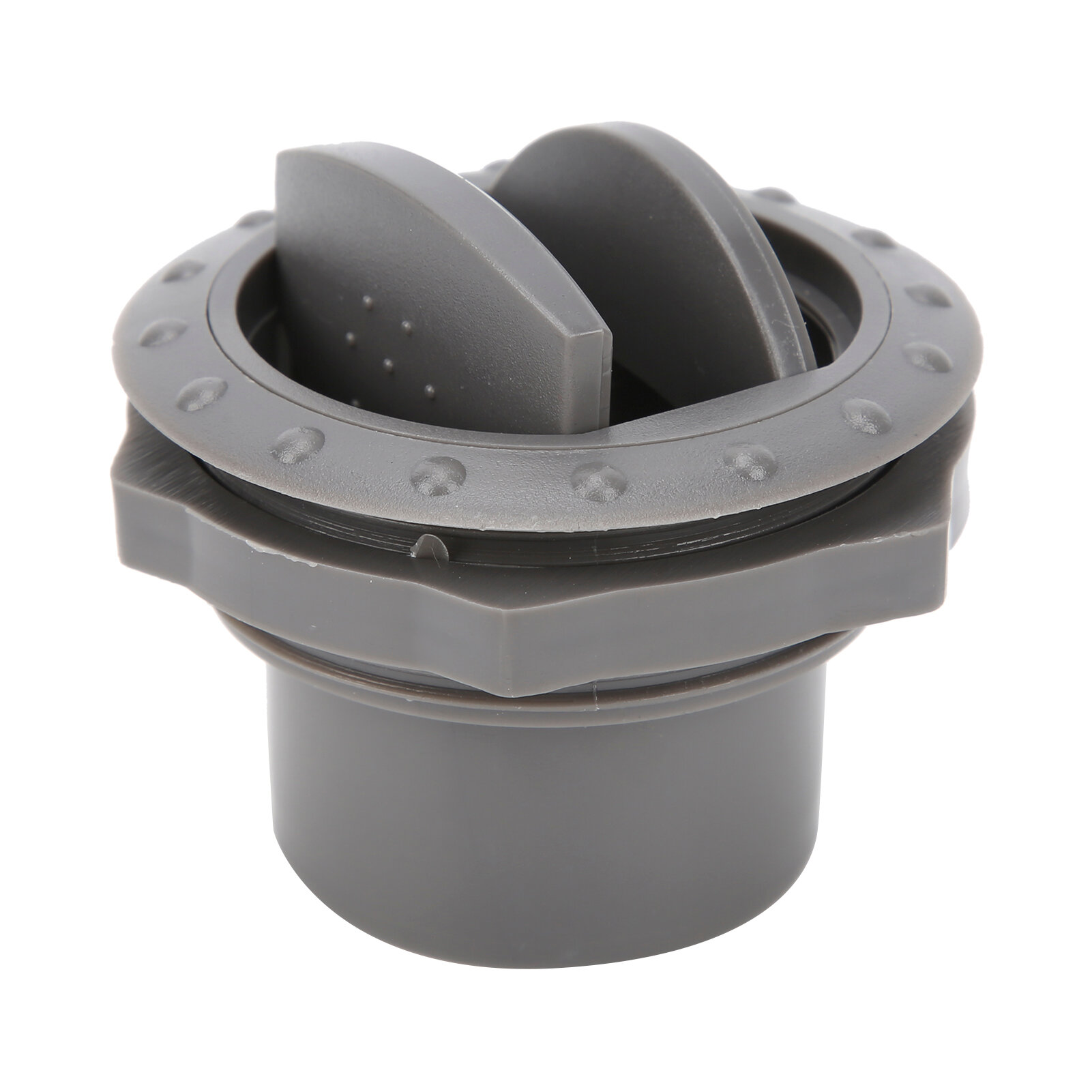 Круглая накладка на дефлектор вентиляции, серая, для авто/автодомов