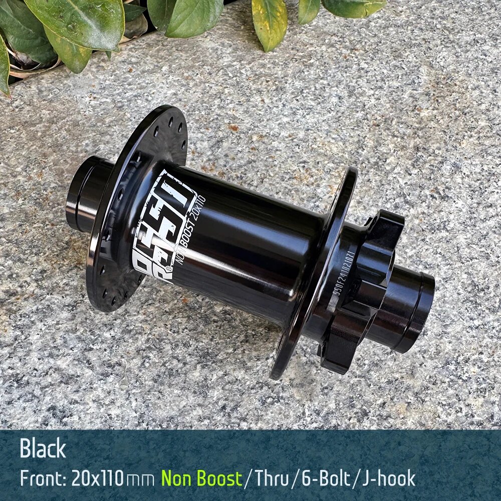 Втулки Koozer 550 Front Non-Boost/Boost 15x110 20x110 32H Черный, BK 32H 20x110 Non-B