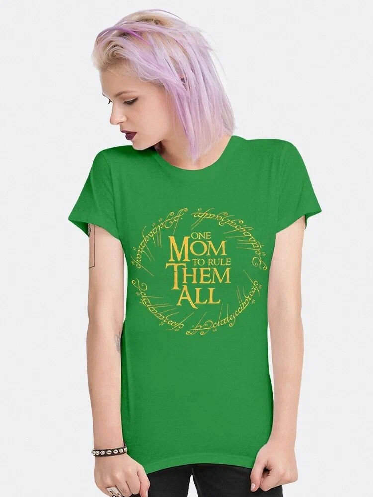Футболка Властелин колец / One Mom to Rule them all / Женская