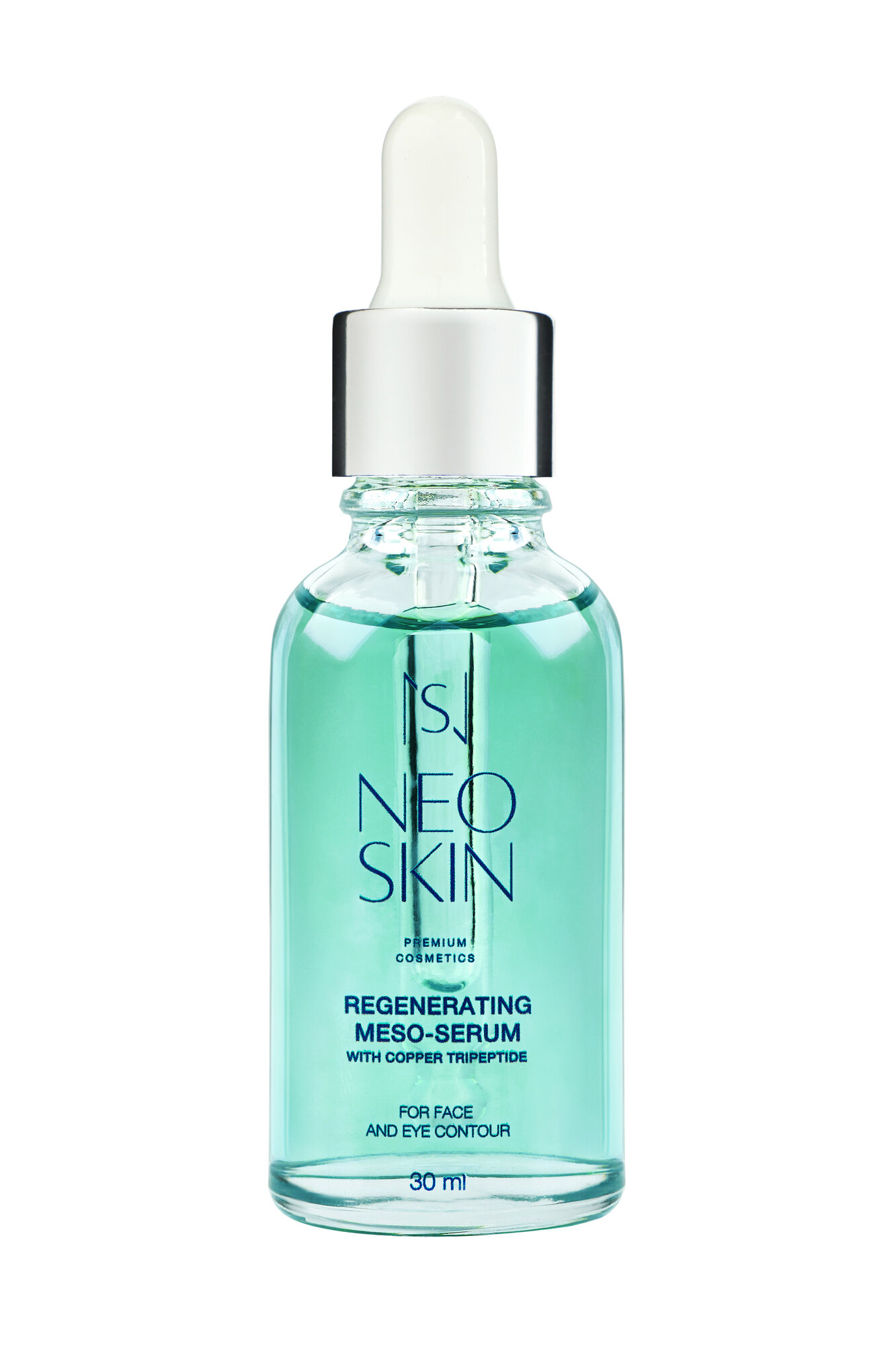 Сыворотка для лица и кожи вокруг глаз, омолаживающая с трипептидом меди, регенерирующая Neo Skin, 30 мл