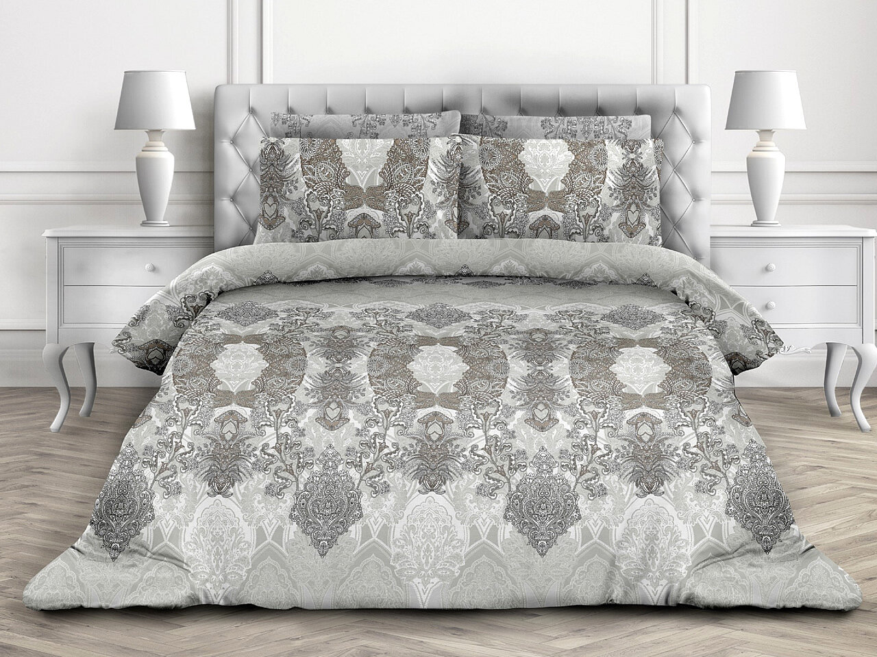 Простыня перкаль 200х220 - 110 - Изысканность