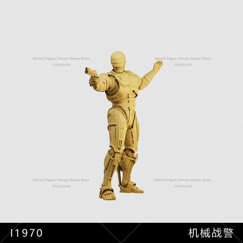 Hot Toys миниатюрная кукла-сцена полицейские белые фигурки 1to43(about 4cm)